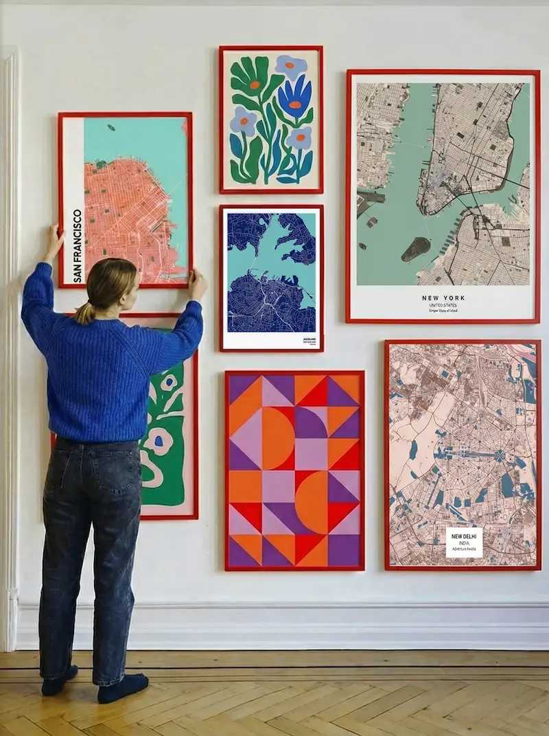 Custom Map Posters – Design Personalized Location Art Online | MapDreamer